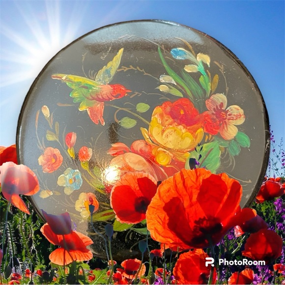 Storage & Organization | Vintage Russian Hand Paint Enamel Trinket Box ...